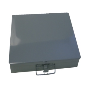 Empty metal box for terminals / tools, 20+1 compartments (13 3/8"x9 1/4 ...