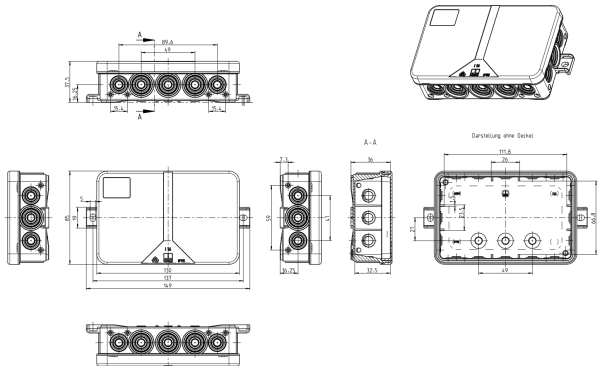 Low Profile Junction Box