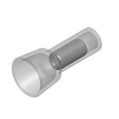 Close end crimp connector, flat tip AWG12-10 white - ITC Electrical ...