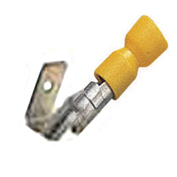 Vinyl insulated piggyback disconnect AWG12-10 yellow - ITC Products